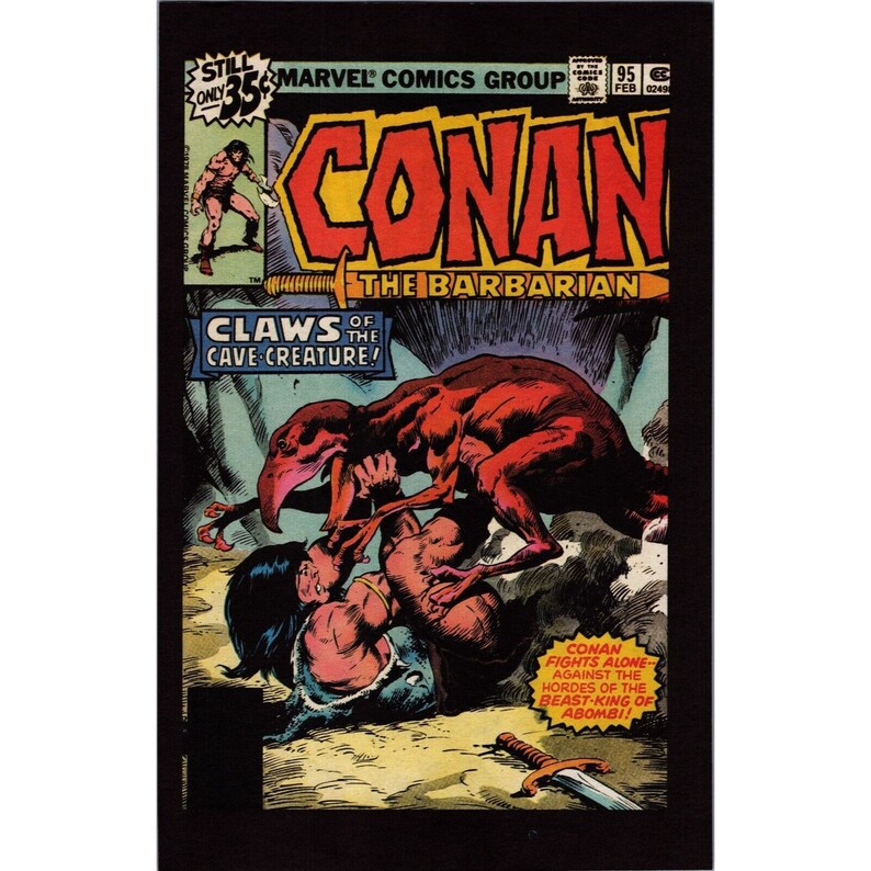 1995 CONAN COVERS Double-sided Mini-poster (2 Posters in 1) Spain ...
