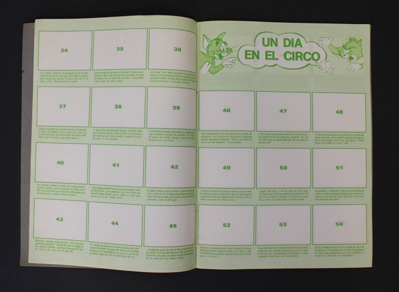 1983 TOM & JERRY Empty ALBUM - Spanish Vintage Item - Venlico - 29 X 21 ...