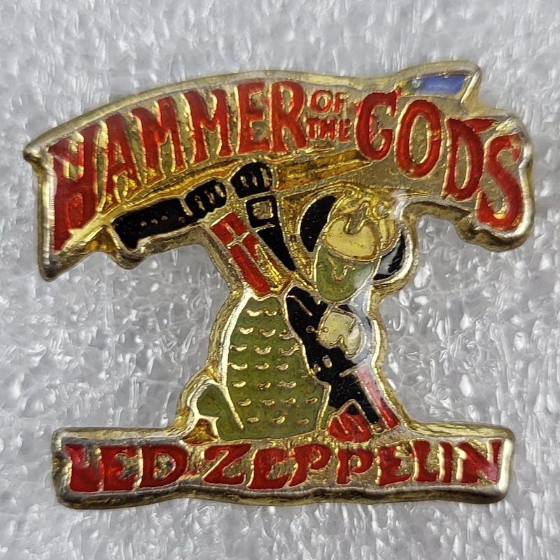 Led Zeppelin Pin - Etsy
