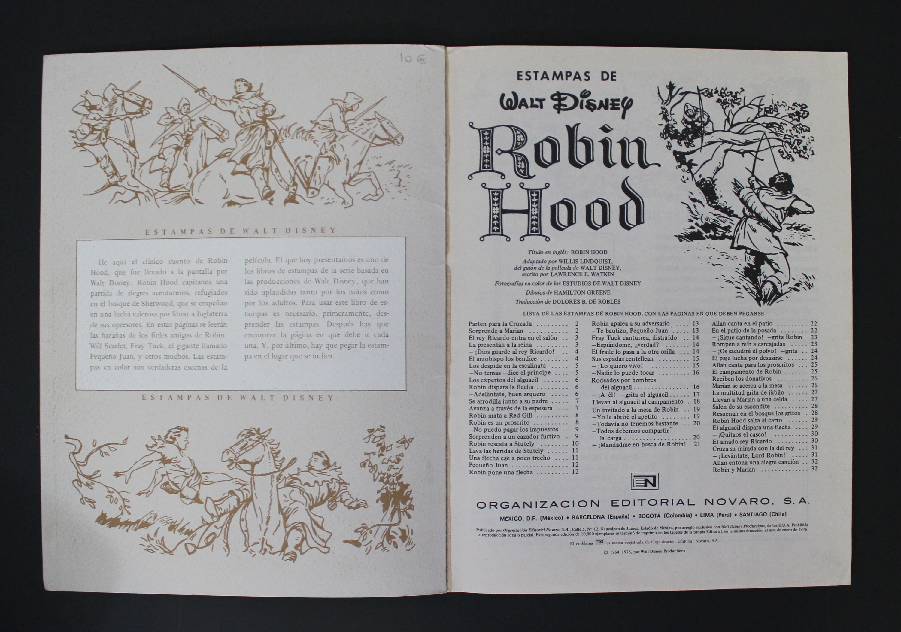 1976 Story of ROBIN HOOD & His Merrie Men Spanish Vintage - Etsy