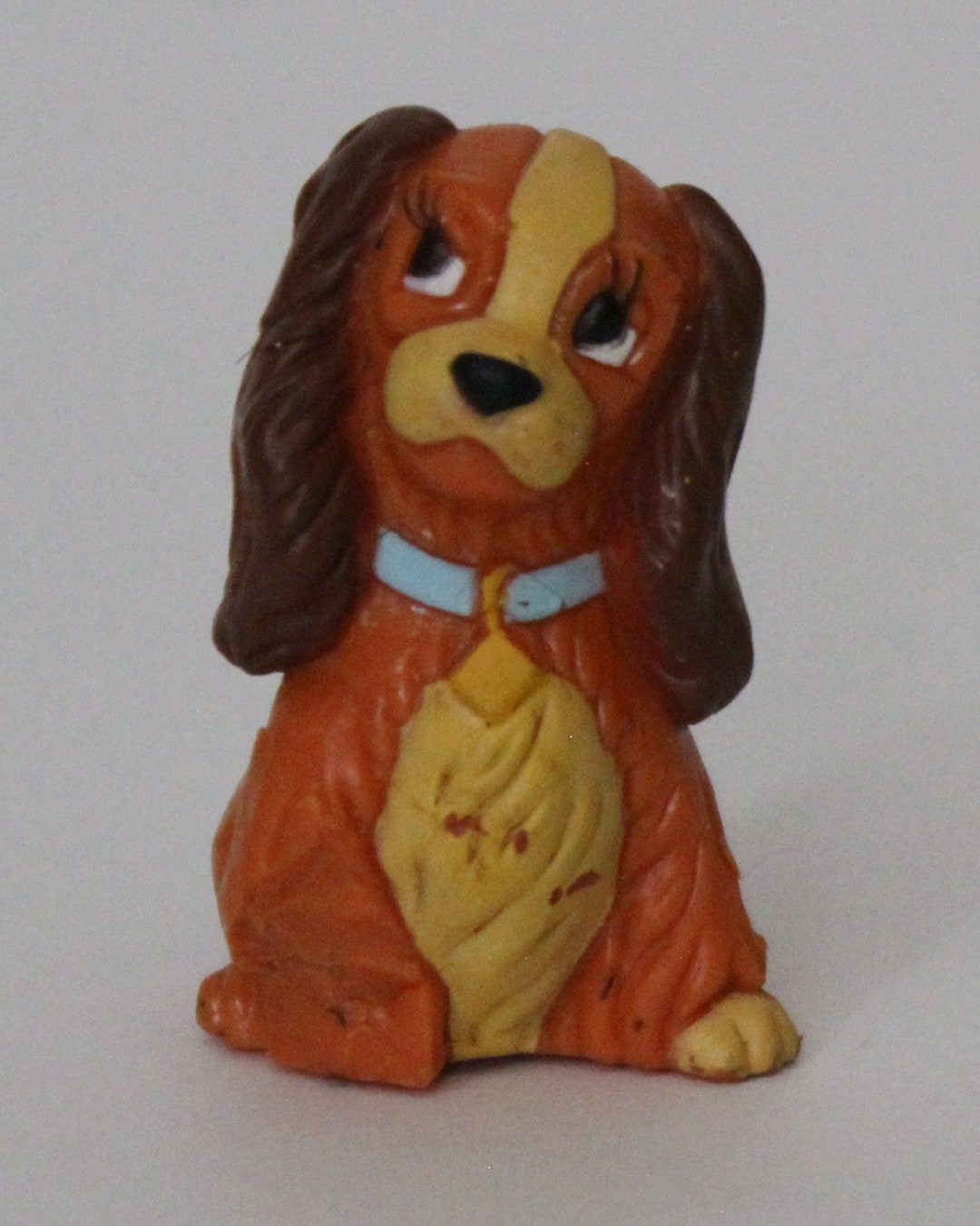 1982 LADY and the TRAMP PVC Figure Original German Vintage Item by ...