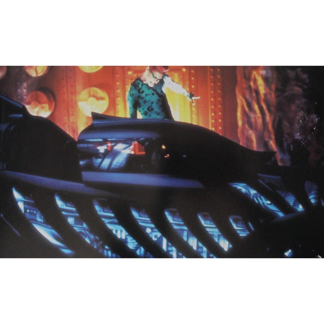 1995 BATMAN FOREVER Lobby Card Original Vintage Spain Tim Burton ...