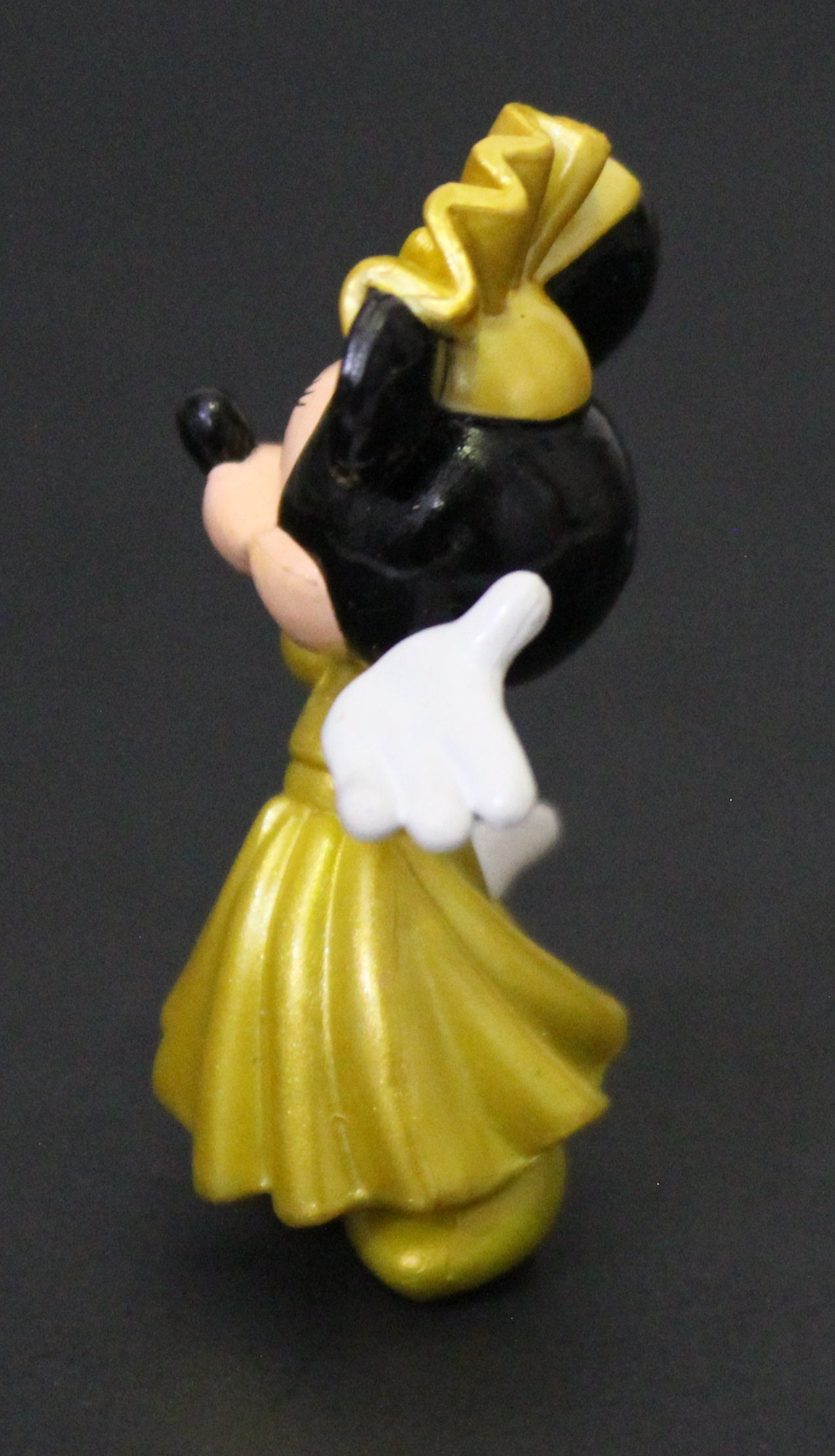1990s MINNIE MOUSE PVC Figure - 5.5 Cm ( 2.15" ) - Golden Dress - Walt ...