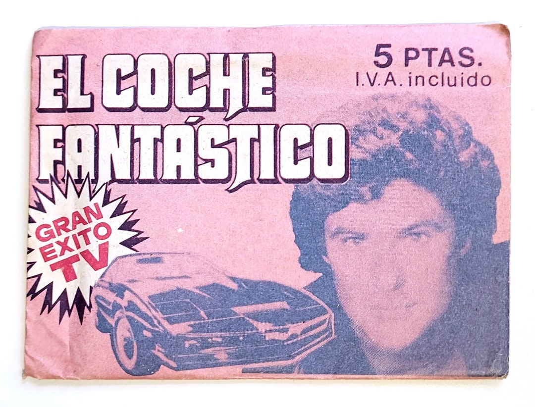 1982 KNIGHT RIDER Trading Cards Pack - Sealed Spanish Vintage Item ...