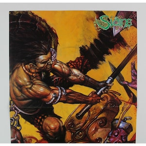 1996 SLÁINE SLAINE Poster Glenn Fabry Spanish Super Rare Promo Item 16. ...