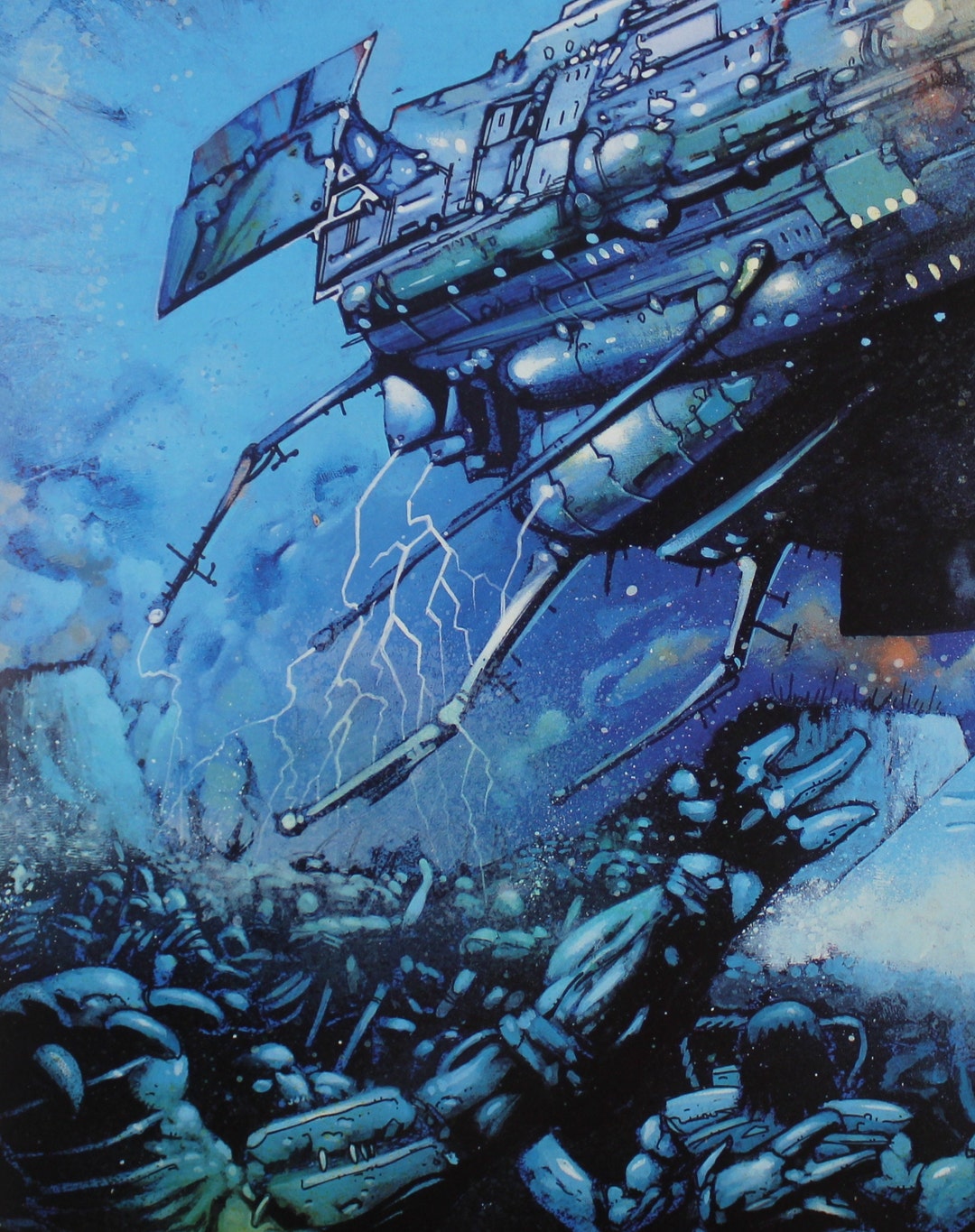 1998 SIMON BISLEY Original Vintage Poster 12 X 9 30 X 23 Cm. Heavy ...