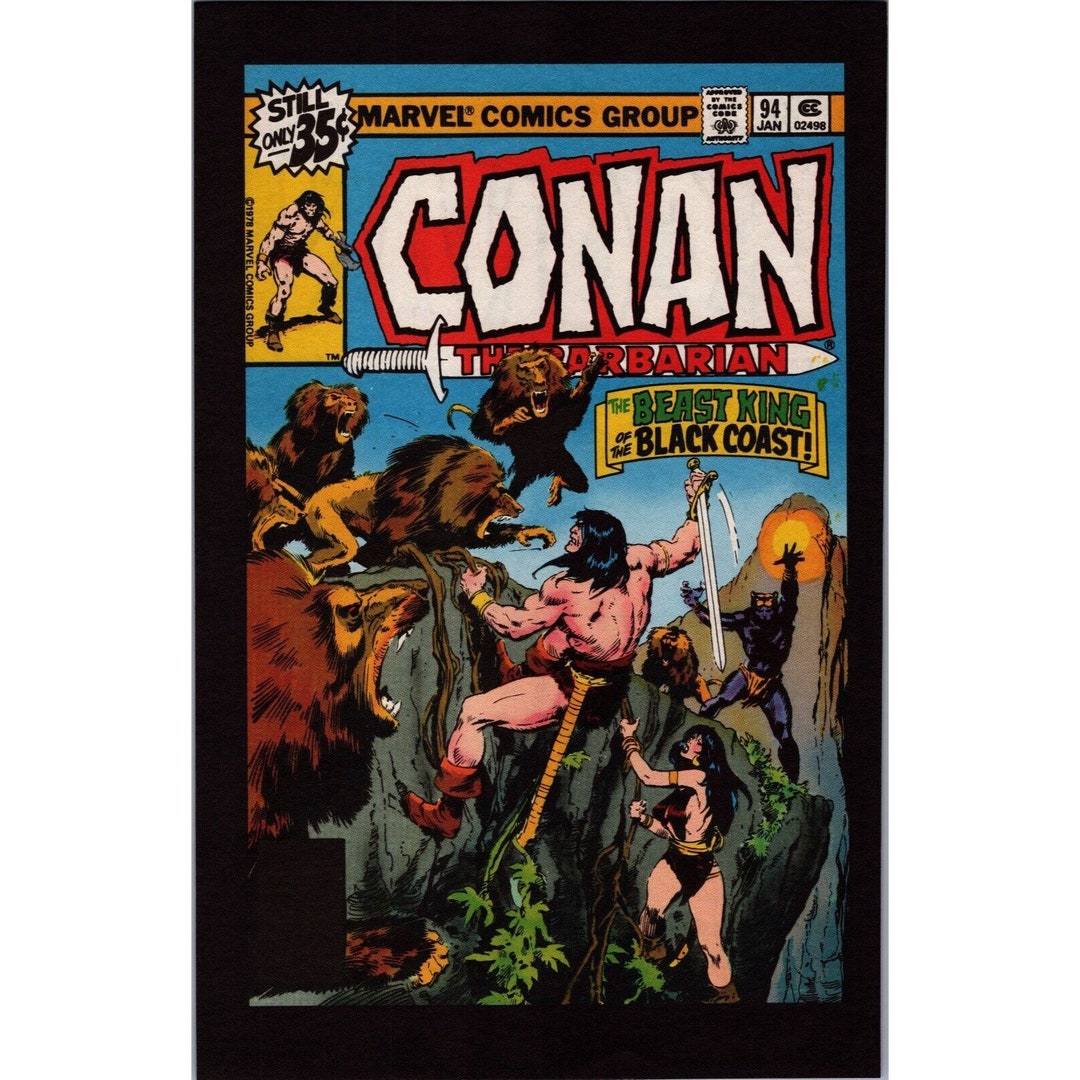 1995 CONAN COVERS Double-sided Mini-poster (2 Posters in 1) Spain ...