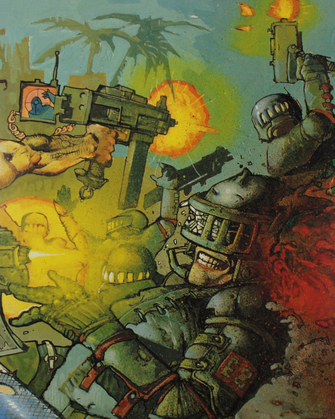 1998 SIMON BISLEY Original Vintage Poster 12" X 9" (30 X 23 Cm.) Heavy ...