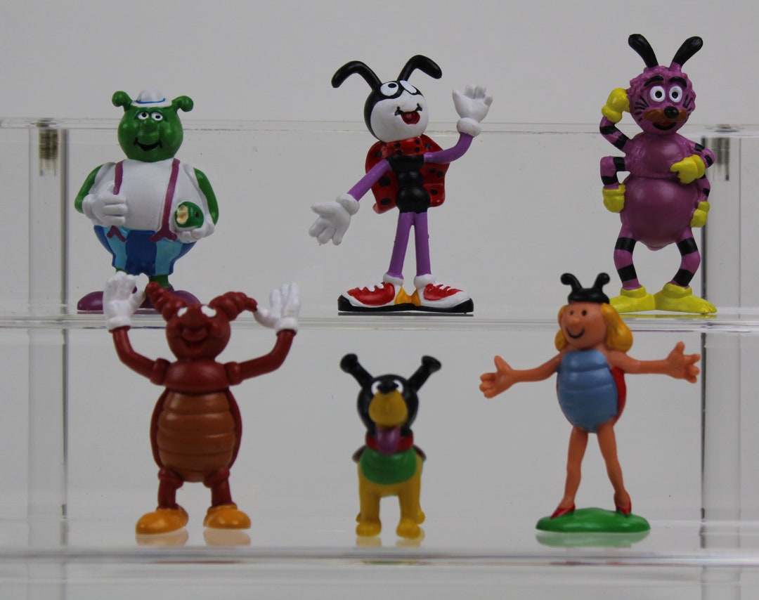 1983 FERDY the ANT PVC Full Set of 6 Figures by Schleich 2.5"-3" (6.3 ...