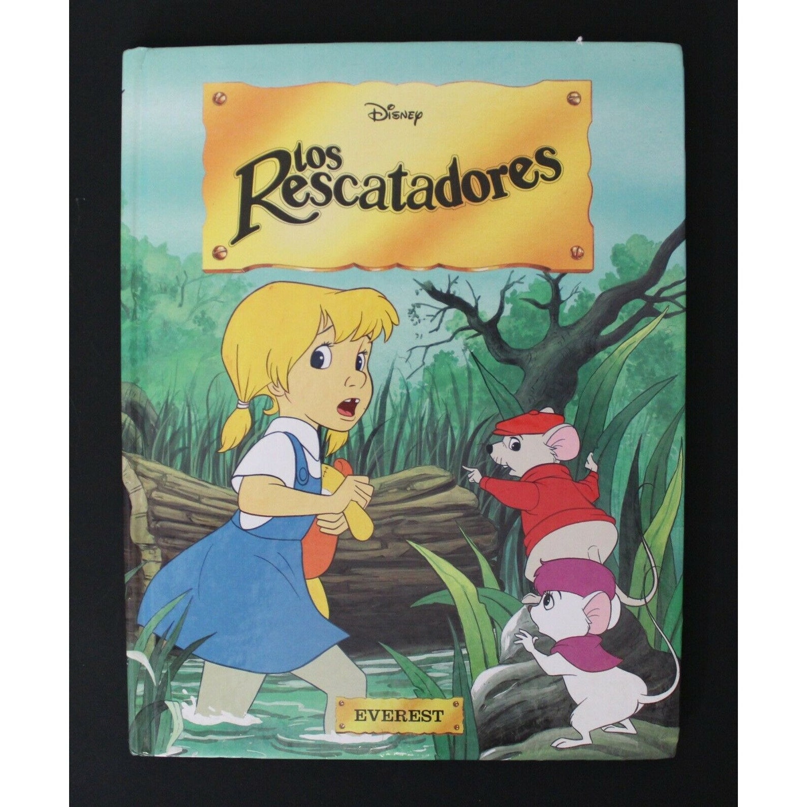1997 THE RESCUERS Book Hardcover Spanish Vintage Walt Disney | Etsy
