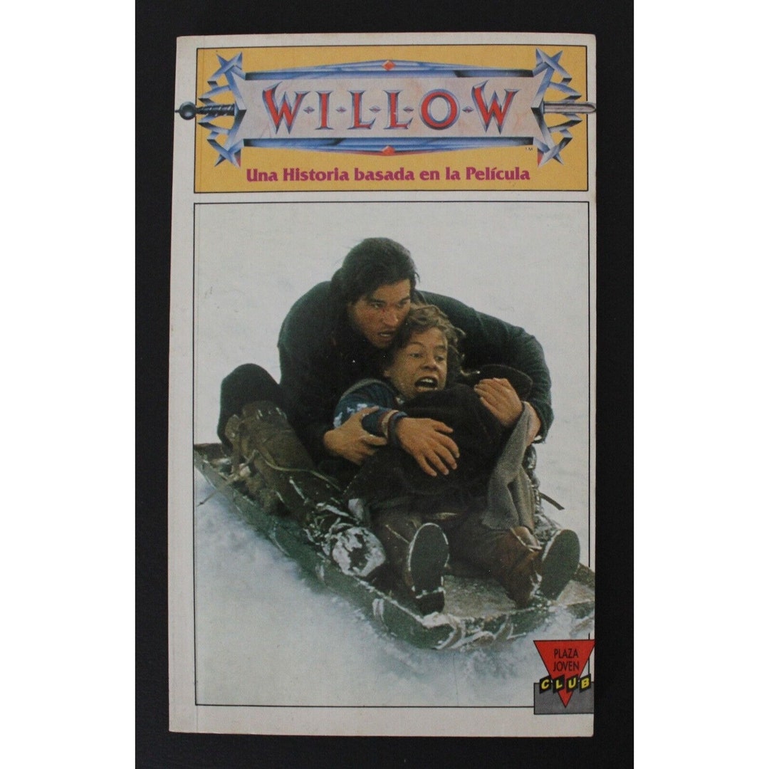 1988 WILLOW Movie Book / Novel Softcover Spanish Vintage Item 7" X 4.25 ...