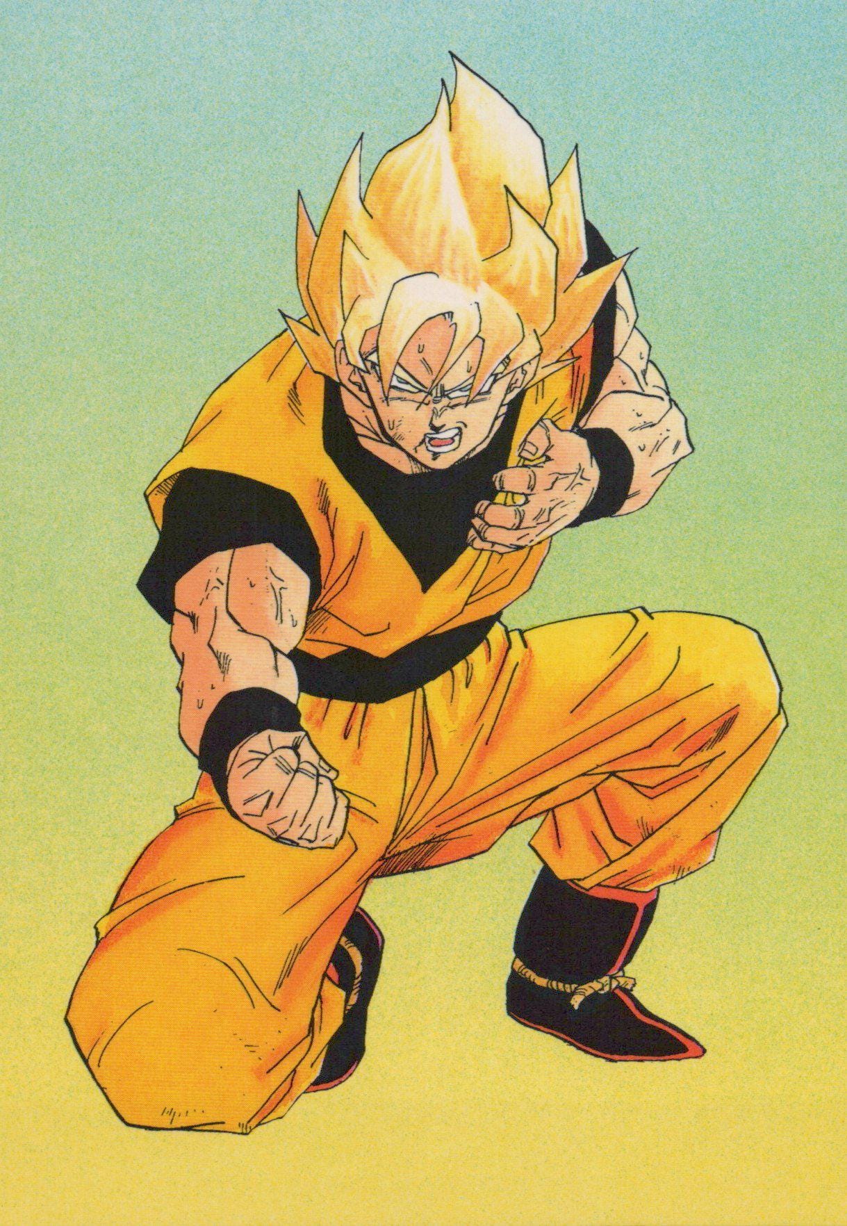 1993 DRAGON BALL Postcard Original Spanish Vintage 15 X 10.5 Cm. (6" X ...