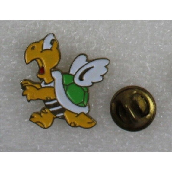1990s KOOPA PARATROOPA Lapel Pin Super Mario Bros Win… - Gem