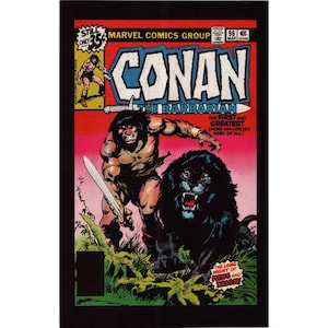 1995 CONAN COVERS Double-sided Mini-poster (2 Posters in 1) Spain ...