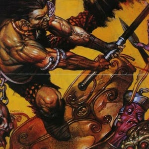 1996 SLÁINE - SLAINE Poster Glenn Fabry Spanish Super Rare Promo Item ...