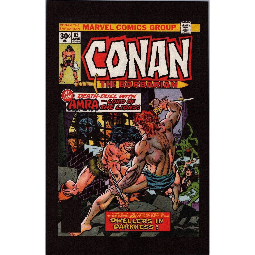 1995 CONAN COVERS Double-sided Mini-poster (2 Posters in 1) Spain ...