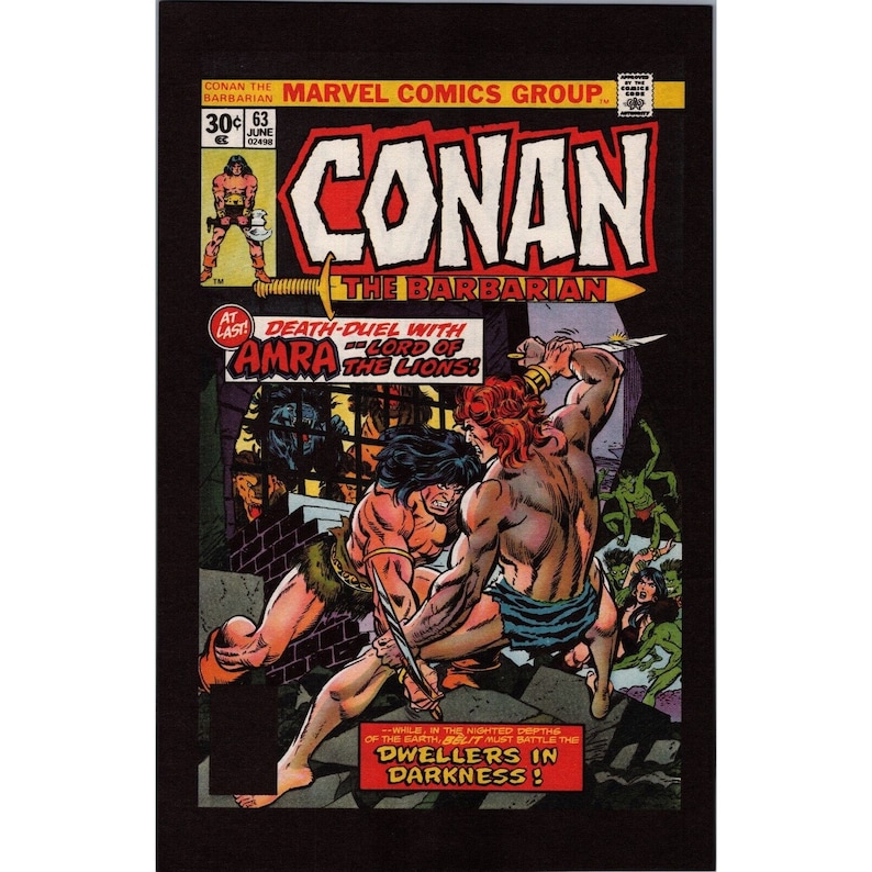 1995 CONAN COVERS Double-sided Mini-poster (2 Posters in 1) Spain ...
