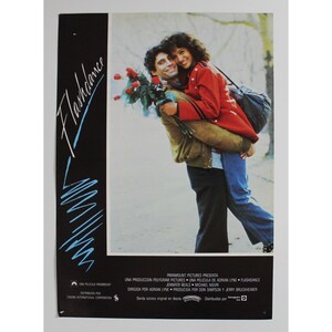 1983 FLASHDANCE Movie Lobby Card Beals, Nouri Original Vintage Spain ...