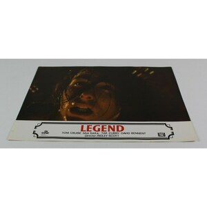 1985 LEGEND Movie LOBBY CARD Tom Cruise, Mia Sara, Tim Curry, Ridley ...