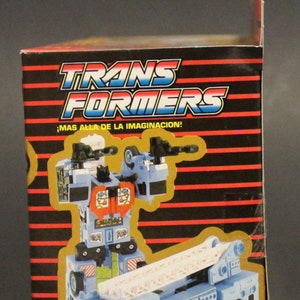 1990 Transformers G1 HOT SPOT Fire Truck Mint on Sealed Euro Golden Box ...