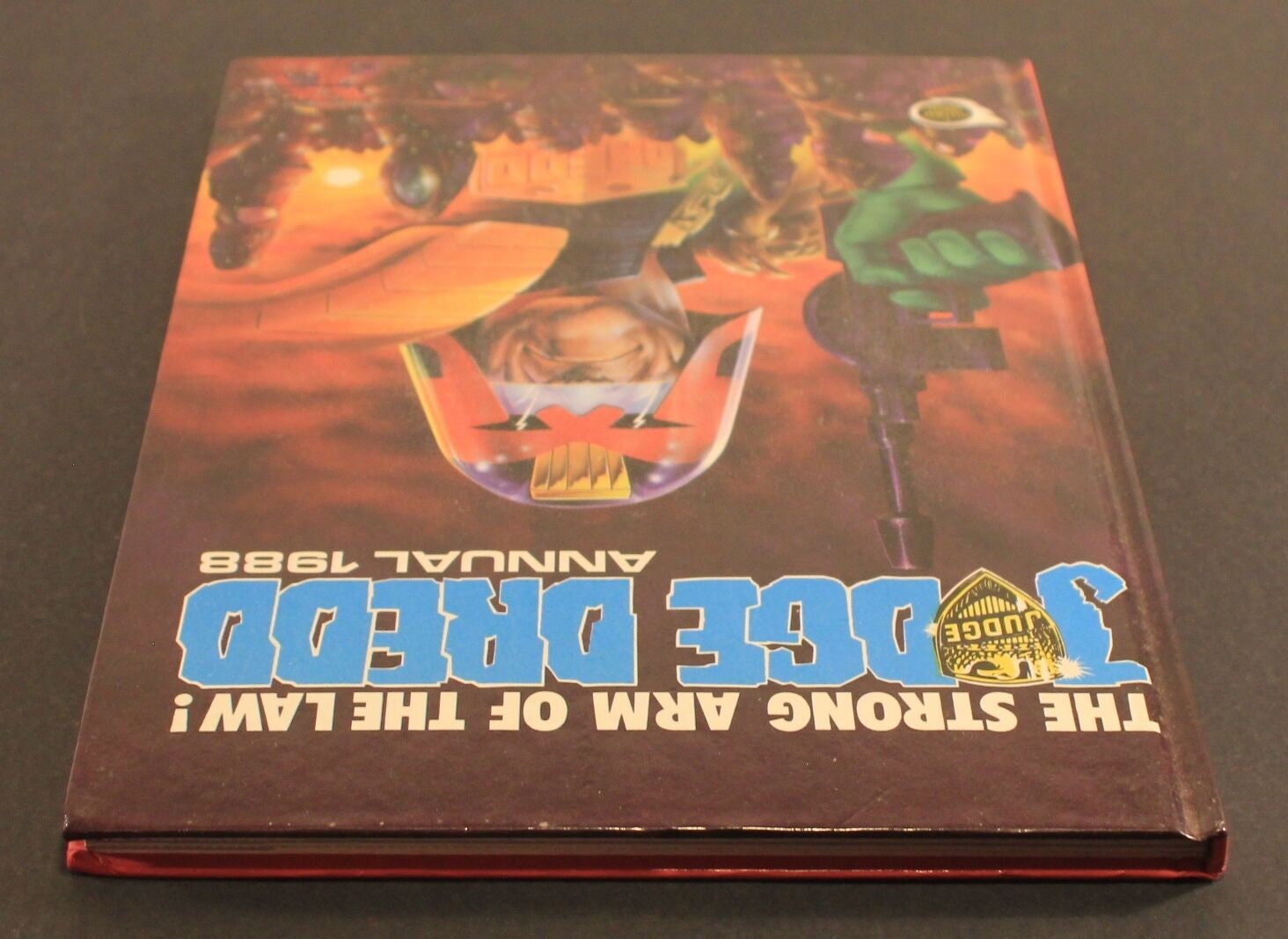 1988 JUDGE DREDD UK Exclusive Book Hardcover Annual Fair | Etsy