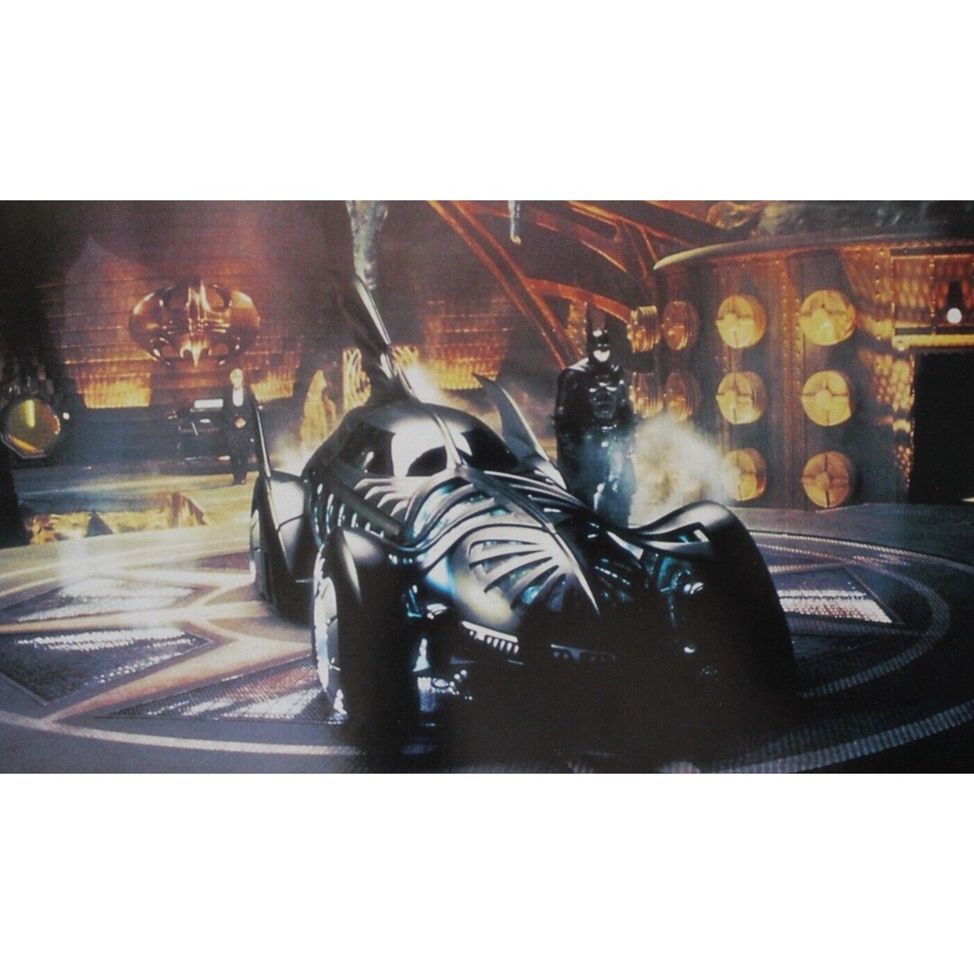 1995 BATMAN FOREVER Lobby Card Original Vintage Spain Tim Burton ...
