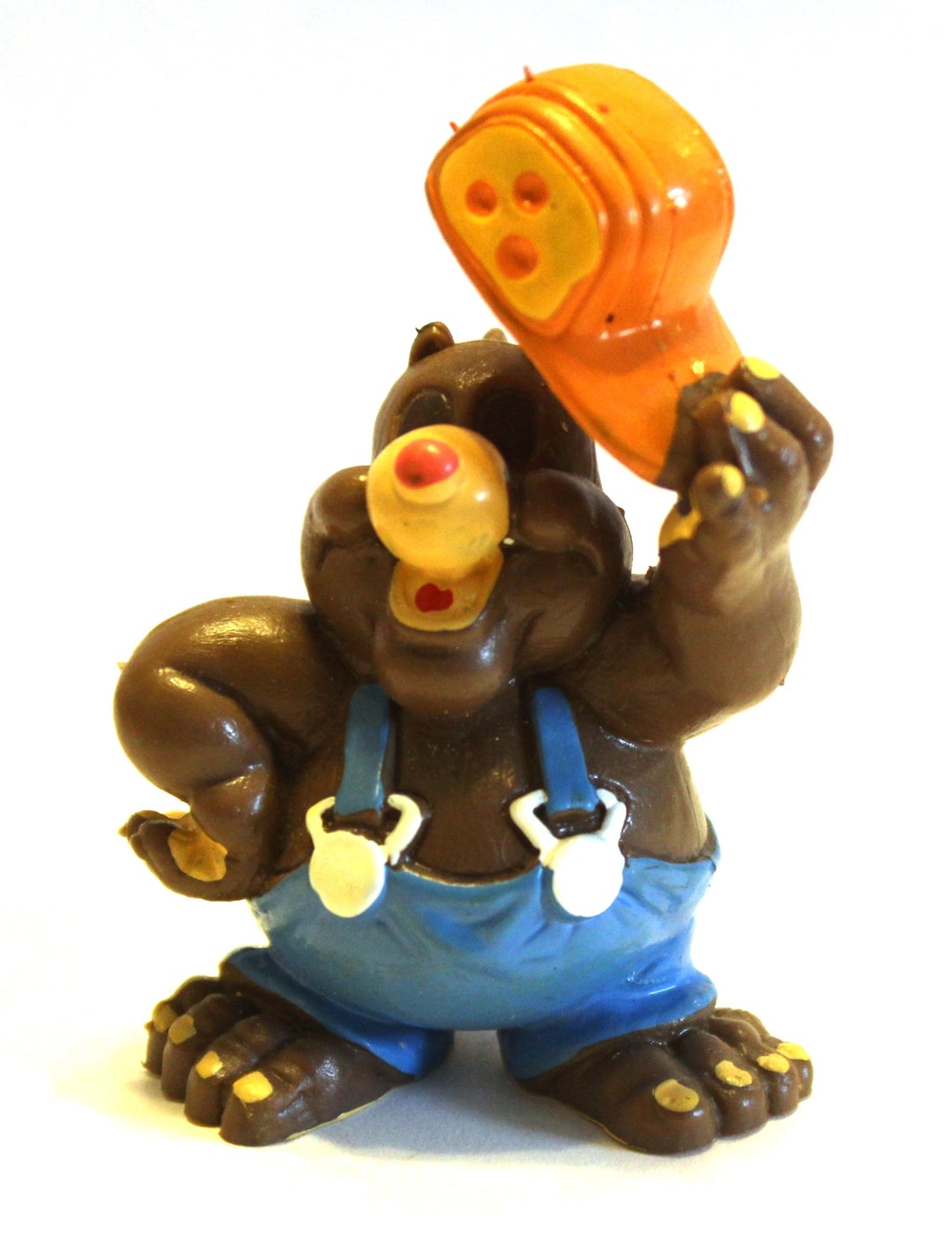 1990 Schleich Alfred J. Kwak 2" HENK the MOLE German Vintage PVC Figure ...