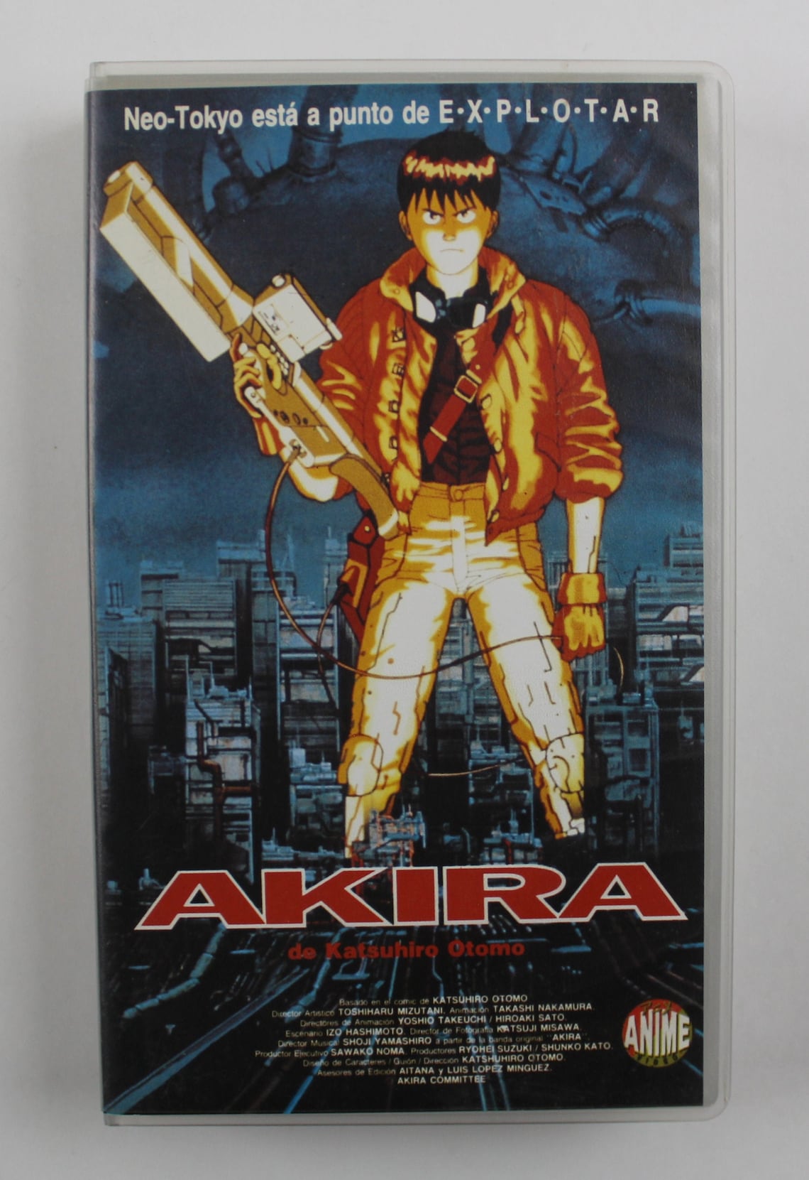 1989 AKIRA VHS VIDEOTAPE Rare Spanish Vintage Item by | Etsy