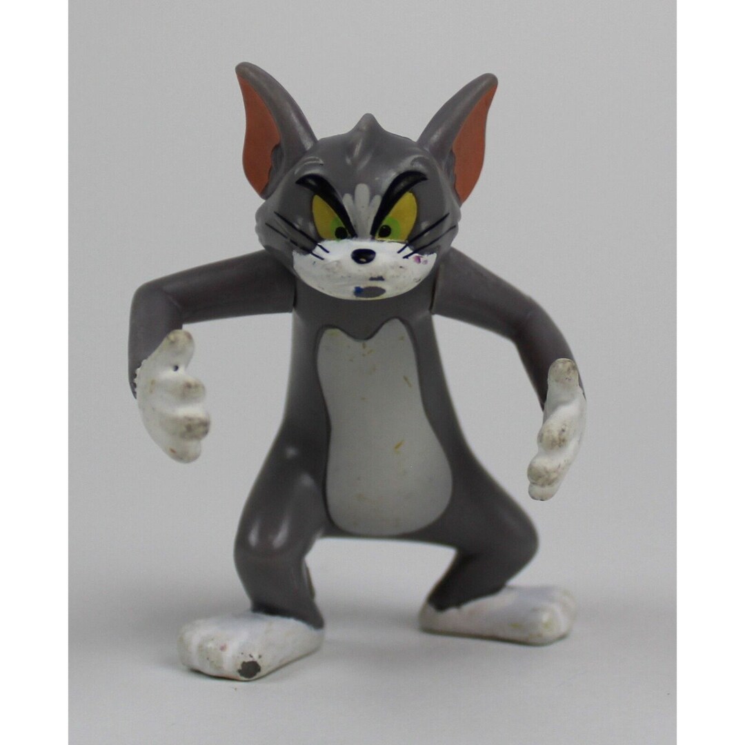 1990s TOM Cat Plastic Figure 2.5 6.5 Cm. Tom and Jerry - Etsy