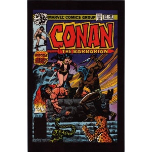 1995 CONAN COVERS Double-sided Mini-poster (2 Posters in 1) Spain ...