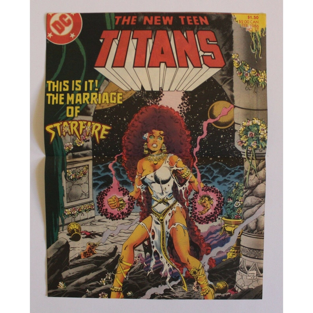 1989 STARFIRE MARRIAGE Poster Spanish Vintage Eduardo Barreto - Etsy