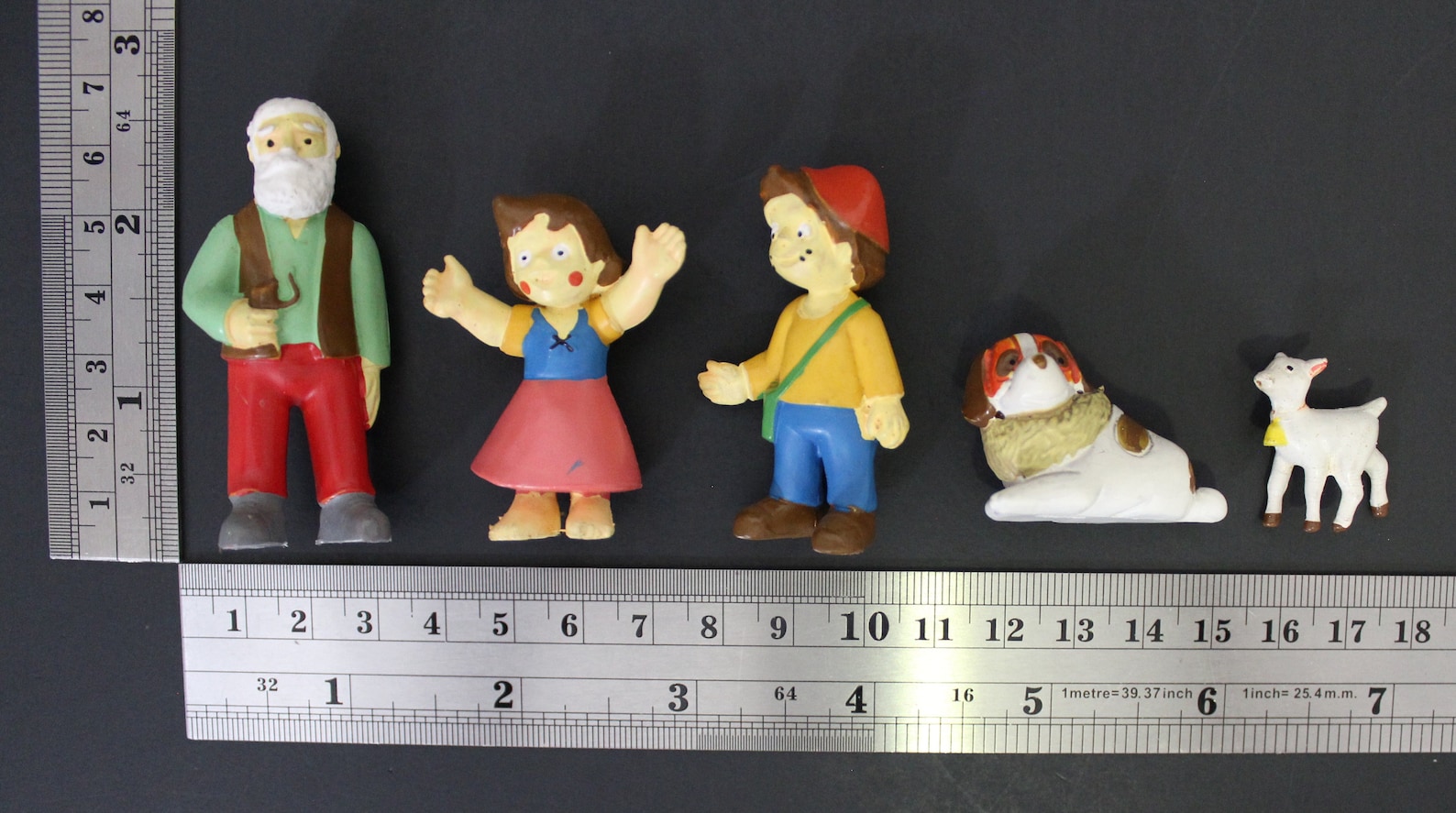 1980s Five HEIDI PVC Figures FULL Set by Heimo / Majora | Etsy