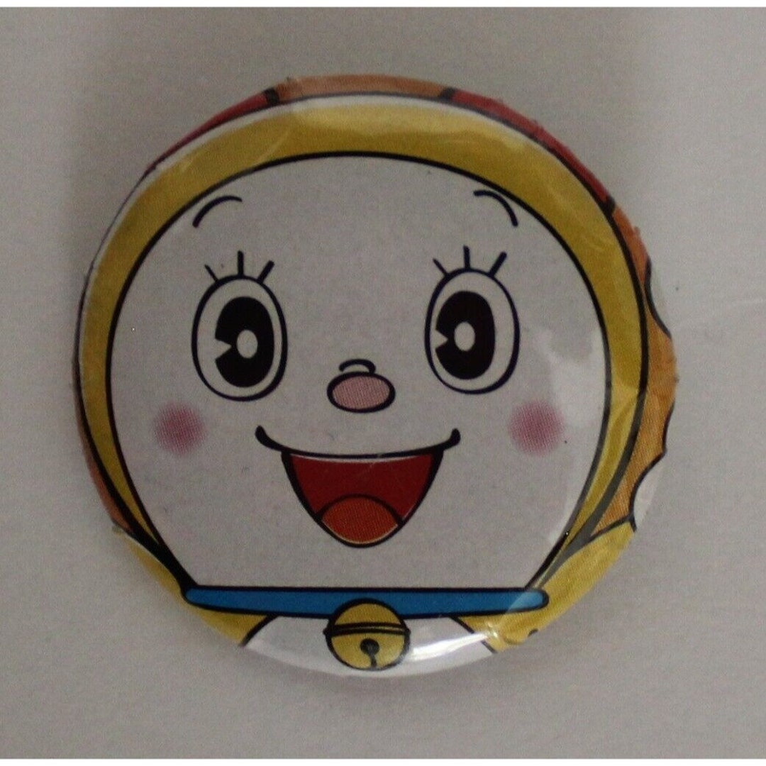 1990s DORAEMON Button 3 Cm. (1.25") in Diameter Vintage Spain Manga ...