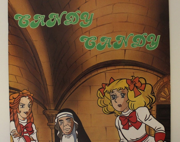 1986 CANDY CANDY Coloring Book 28 X 21 Cm. (10.75" X 8.25") Toei ...