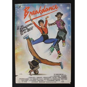 1984 BREAKIN' Movie Lobby Card Original Vintage Spain 1 USAGE MARKS ...