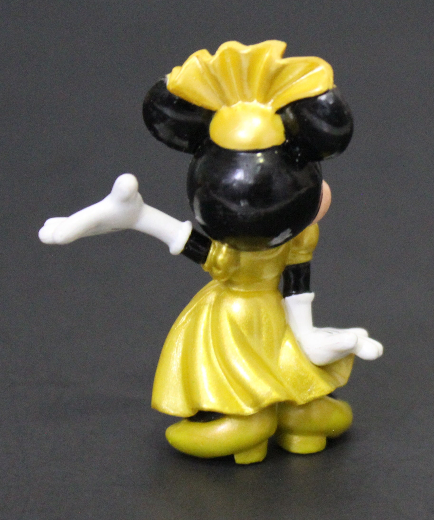 1990s MINNIE MOUSE PVC Figure - 5.5 Cm ( 2.15" ) - Golden Dress - Walt ...