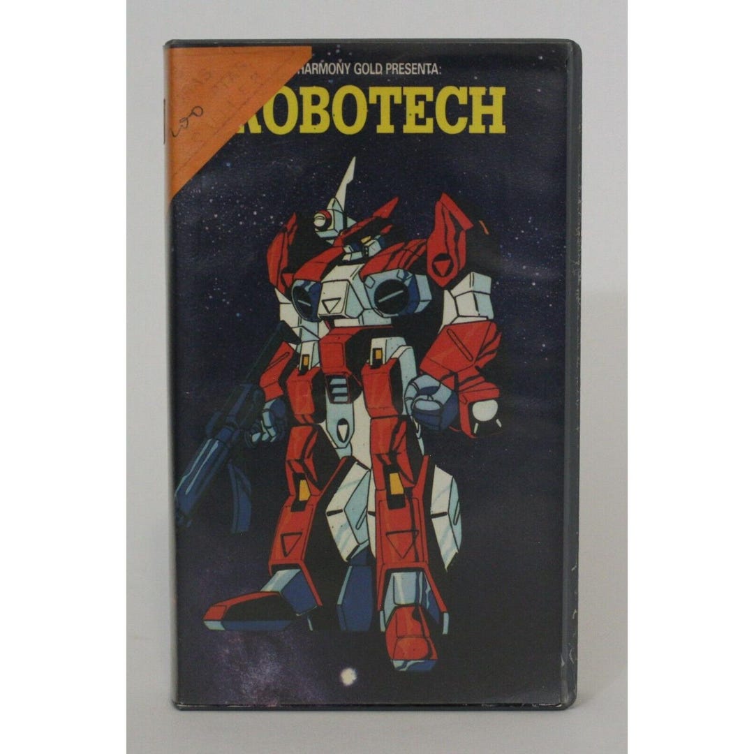 1985 ROBOTECH Spanish VHS Videotape Rare Vintage Home Video Harmony ...