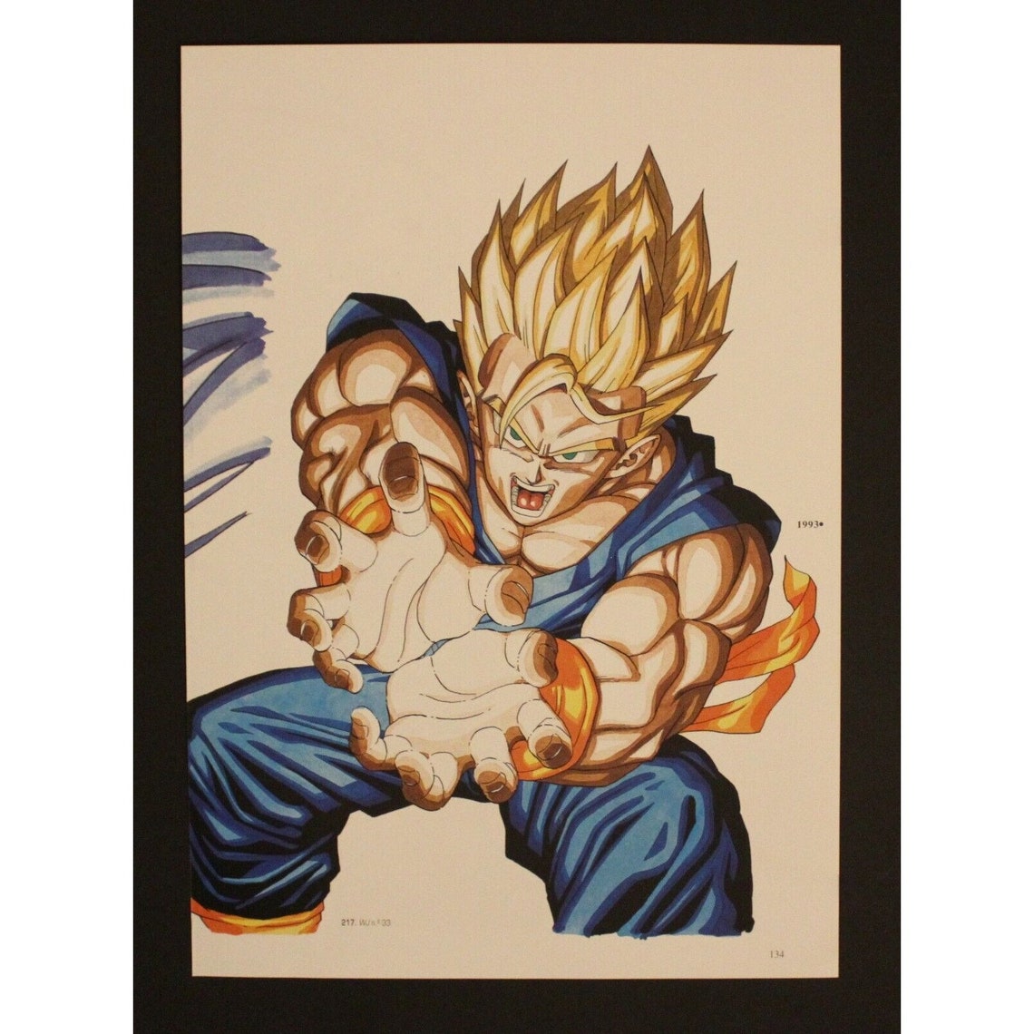 1996 Dragon Ball DOUBLE-SIDED MINIPOSTER 2 Posters in 1 - 10" X 7" (25. ...
