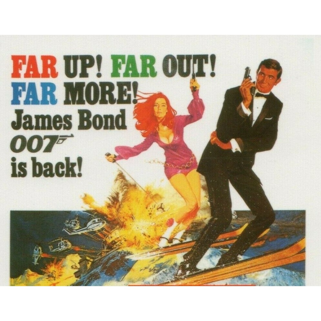 1998 JAMES BOND His Majesty's Secret Service Postcard 15 X 10 Cm. (6" X ...