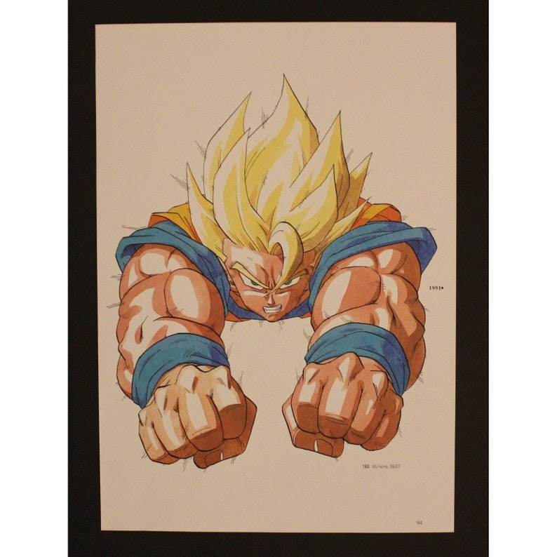 1996 Dragon Ball DOUBLE-SIDED MINIPOSTER 2 Posters in 1 - Etsy