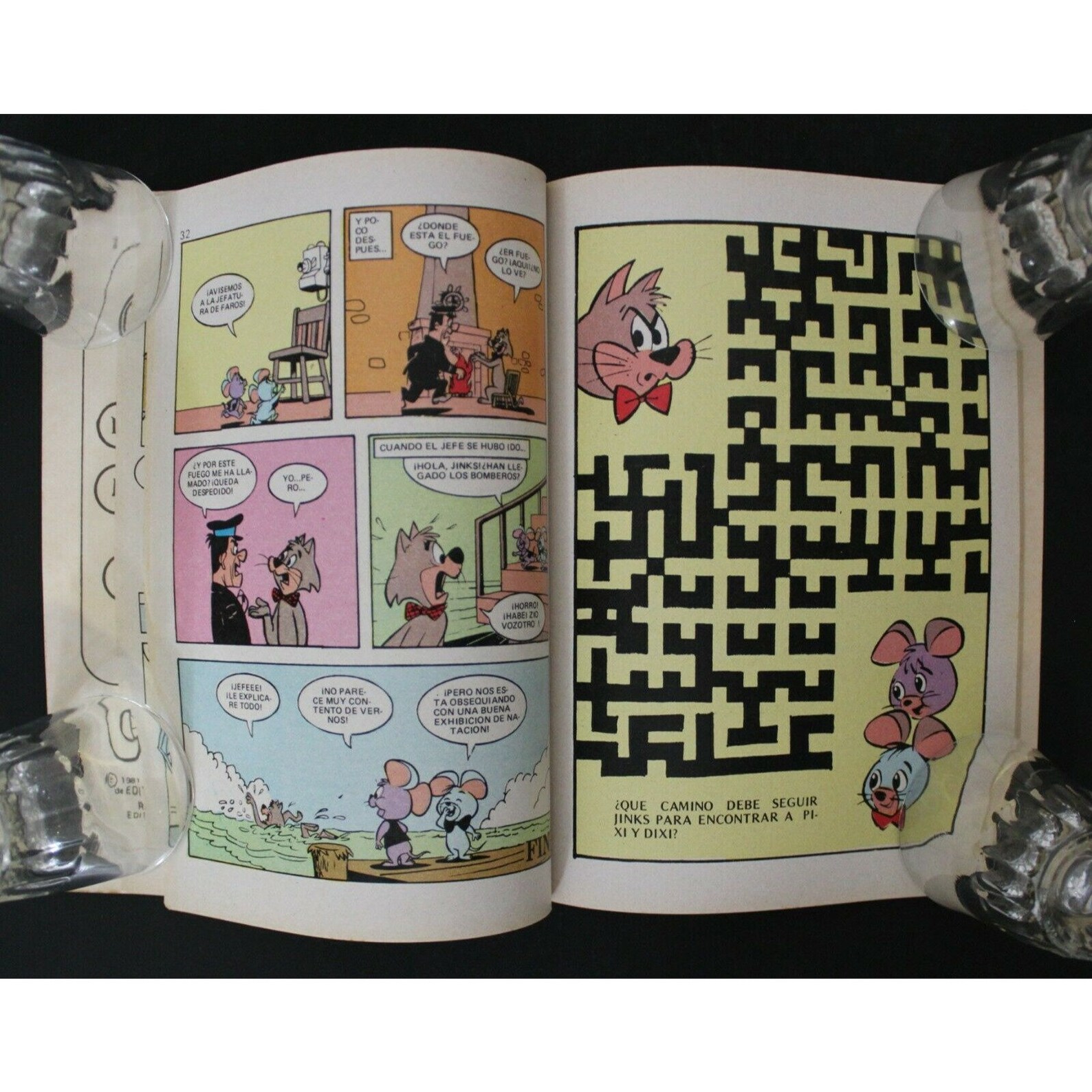 1981 JINX PIXIE & DIXIE Comic-book Special 8.5 Cm. | Etsy