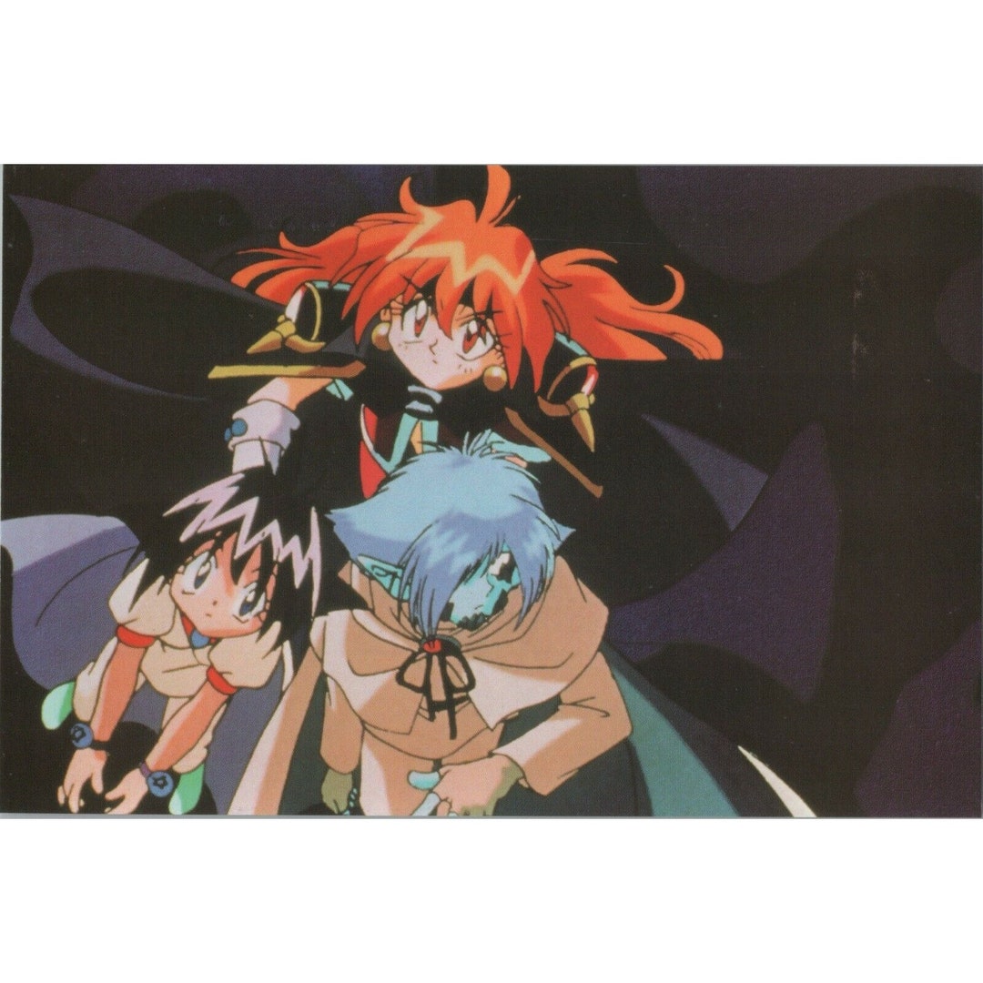 2000 SLAYERS Postcard Spanish Vintage Item 15 X 10 Cm. (6" X 4") Manga ...