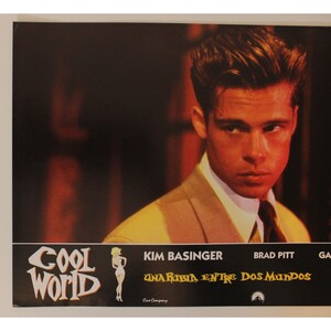 1992 COOL WORLD Movie Lobby Card Original Spanish Vintage Ralph Bakshi ...