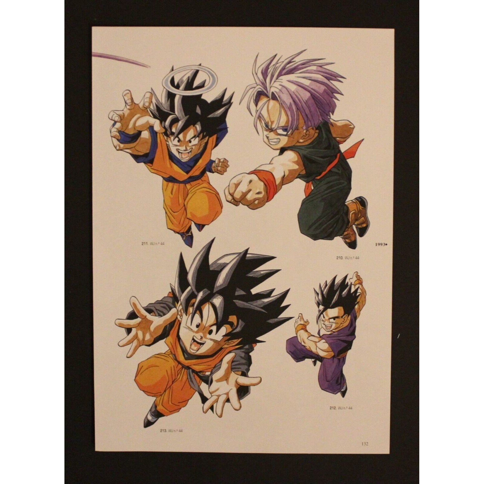 1996 Dragon Ball DOUBLE-SIDED MINIPOSTER 2 Posters in 1 - 10" X 7" (25. ...