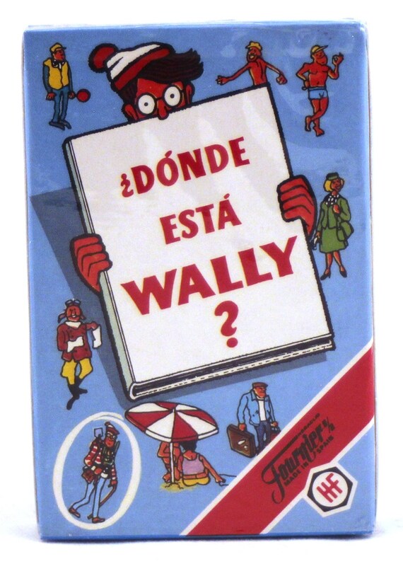 1990 WHERE'S WALDO Full Cards Deck Sealed Spanish | Etsy