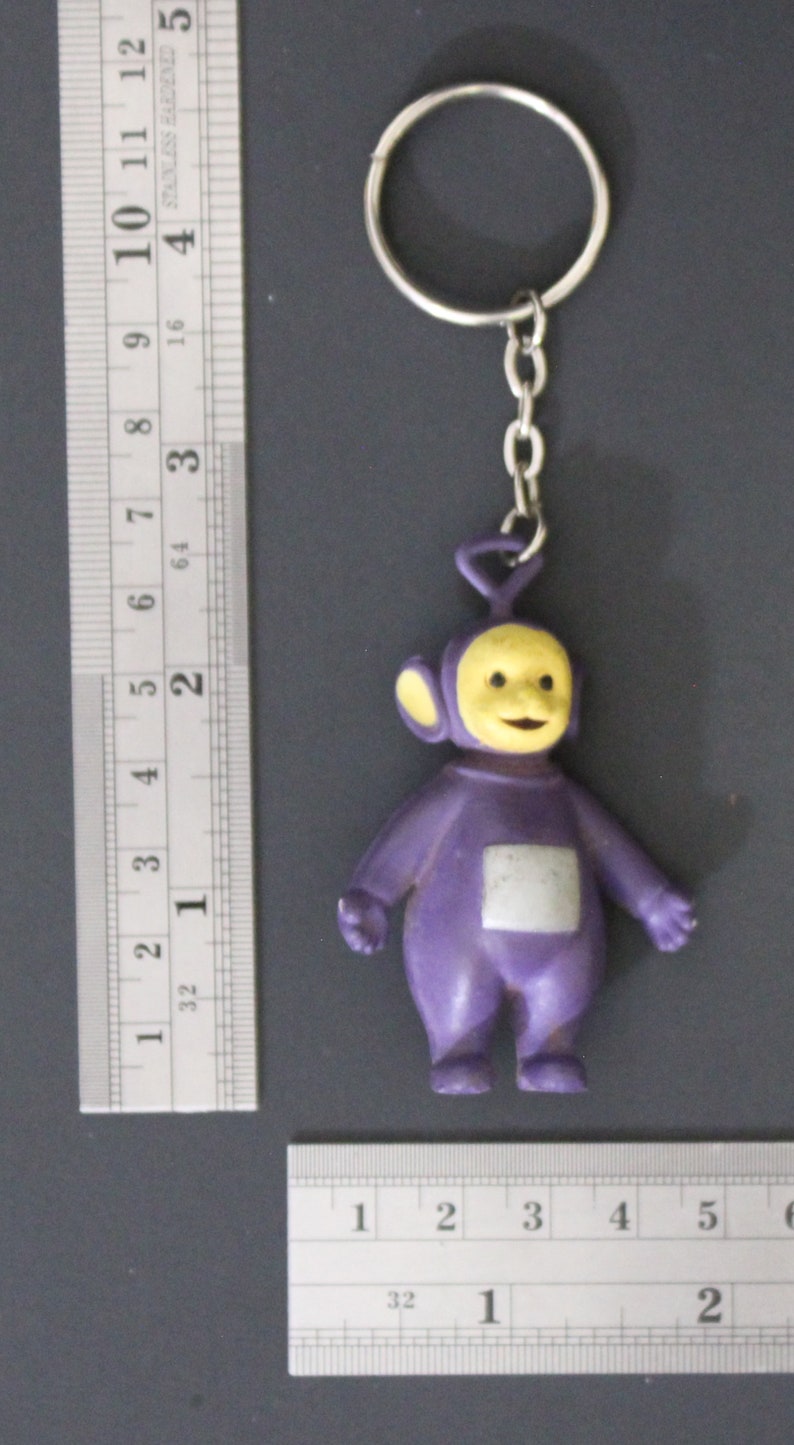 1990s Teletubbies TINKY-WINKY Keychain PVC 6.5 X 4 Cm. - Etsy