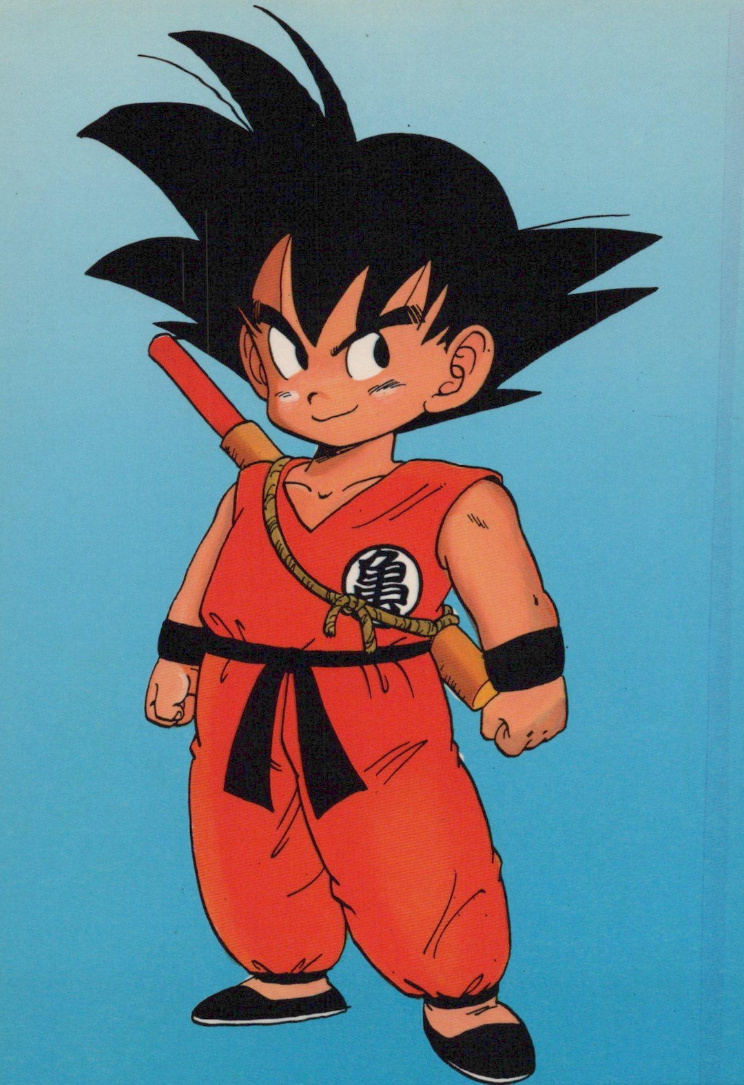 1992 DRAGON BALL Postcard Original Spanish Vintage 15 X 10.5 Cm. (6" X ...