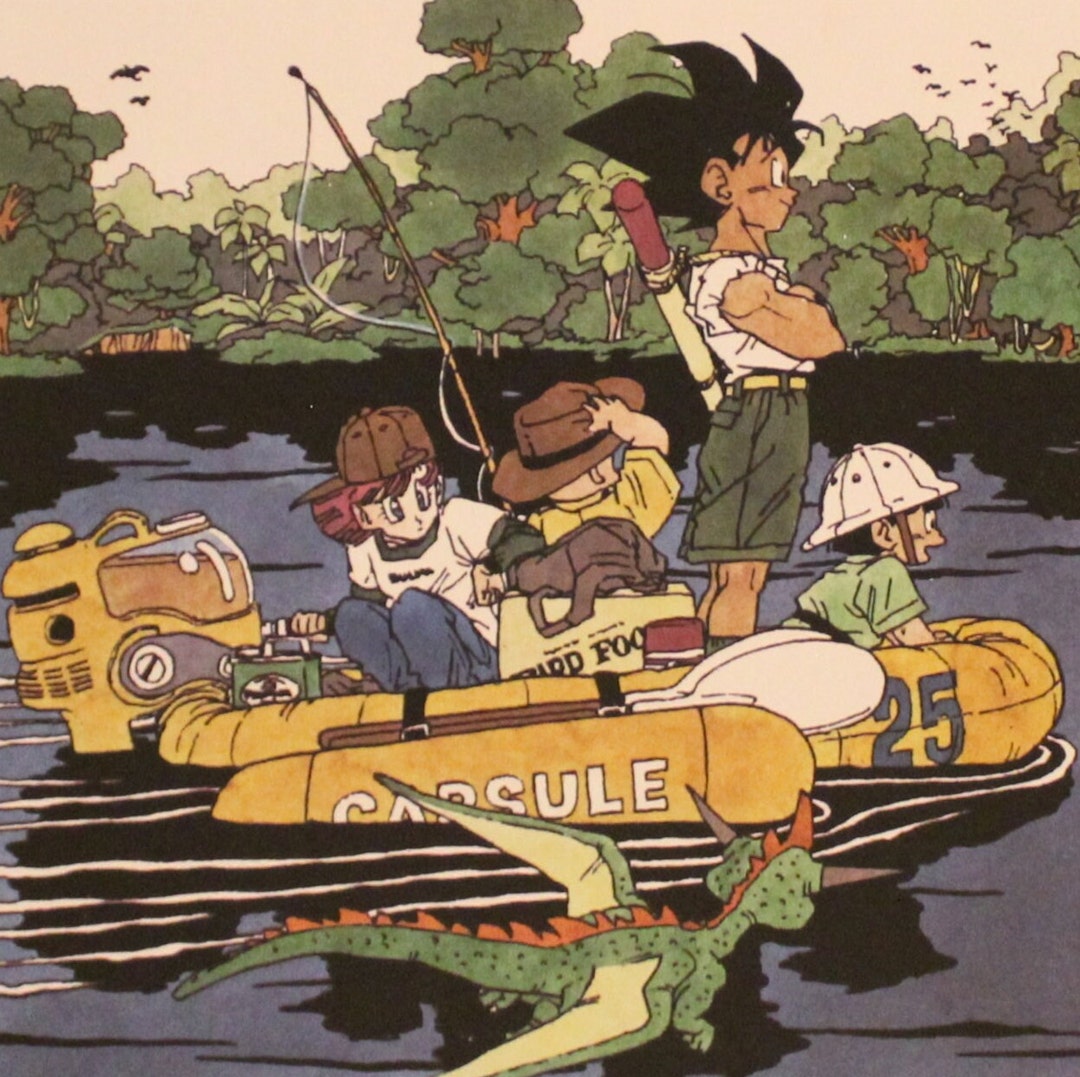 1996 Dragon Ball DOUBLE-SIDED MINIPOSTER 2 Posters in 1 - Etsy