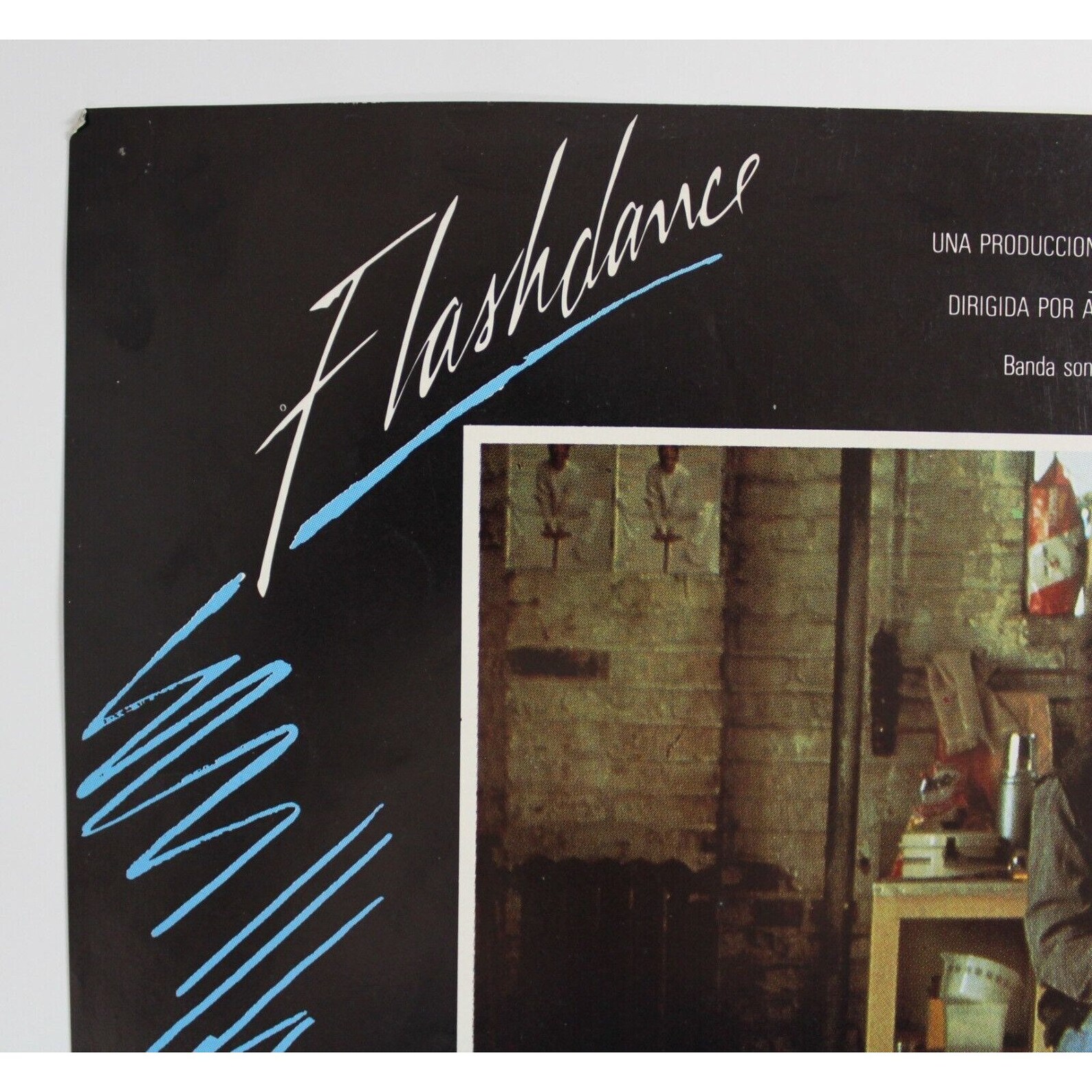1983 FLASHDANCE Movie Lobby Card J Beals, Nouri Original Vintage Spain ...