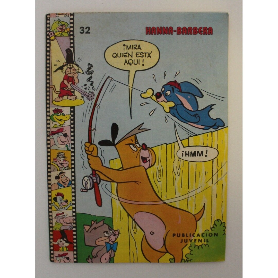 1984 RUFF & REDDY Book Spanish Vintage 18 X 13.5cm (7.25" X 5.25 ...